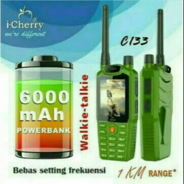 Jual HP ICHERRY C133 / C 133 walkie talkie hp ht | Shopee Indonesia