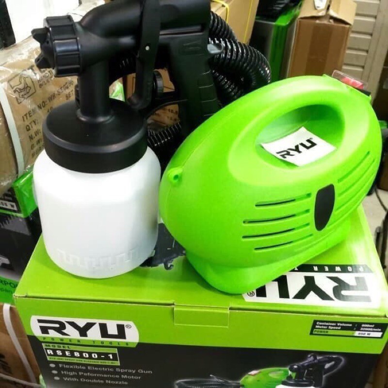Jual RYU SPRAY GUN ELECTRIC RSE800-1 TABUNG BAWAH - SPRAY GUN ELEKTRIK ...