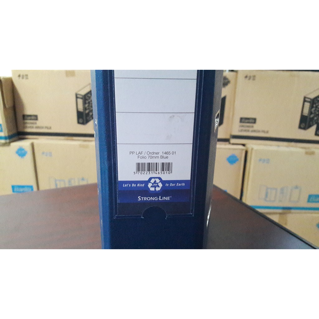 Jual bantex ordner strong line folio 70 mm blue biru 1465 01 Otner | Shopee Indonesia