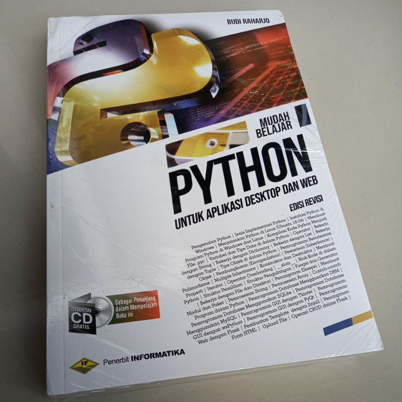 Jual BUKU MUDAH BELAJAR PYTHON UNTUK APLIKASI DESKTOP DAN WEB | Shopee Indonesia