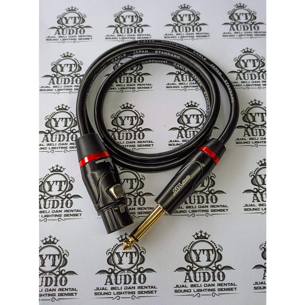 Jual Kabel Line SPL AUDIO Jack AKAI to XLR Female meteran Kualitas ...