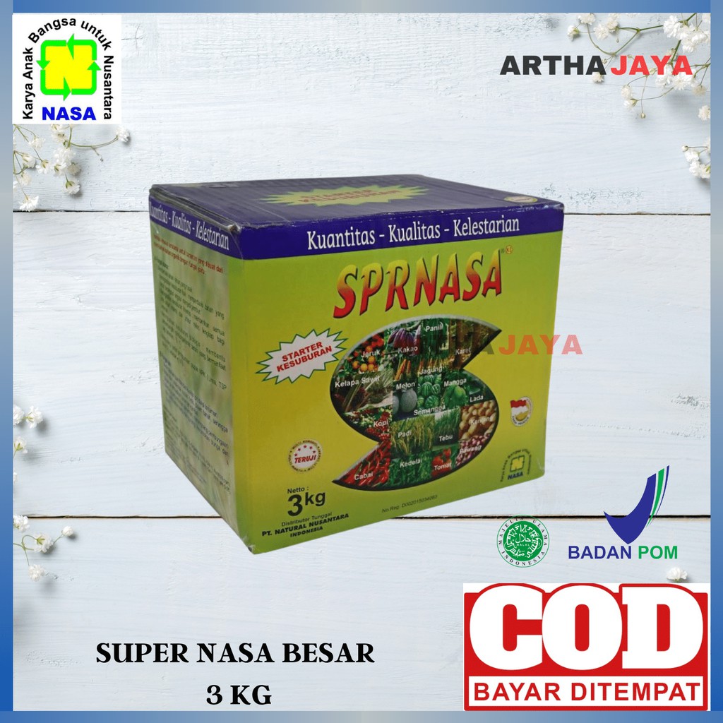 Jual Pop Supernasa 3kg Besar / Pupuk Organik Nasa | Shopee Indonesia
