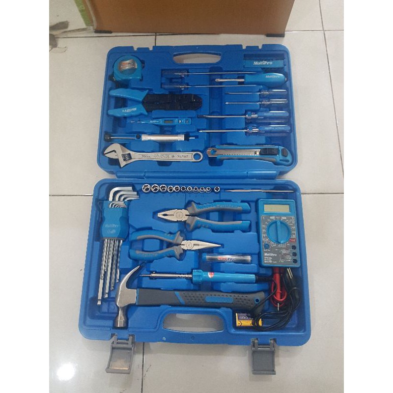 Jual Multi Pro Tool Kit Set 52pcs electric tool set 52 pcs | Shopee ...