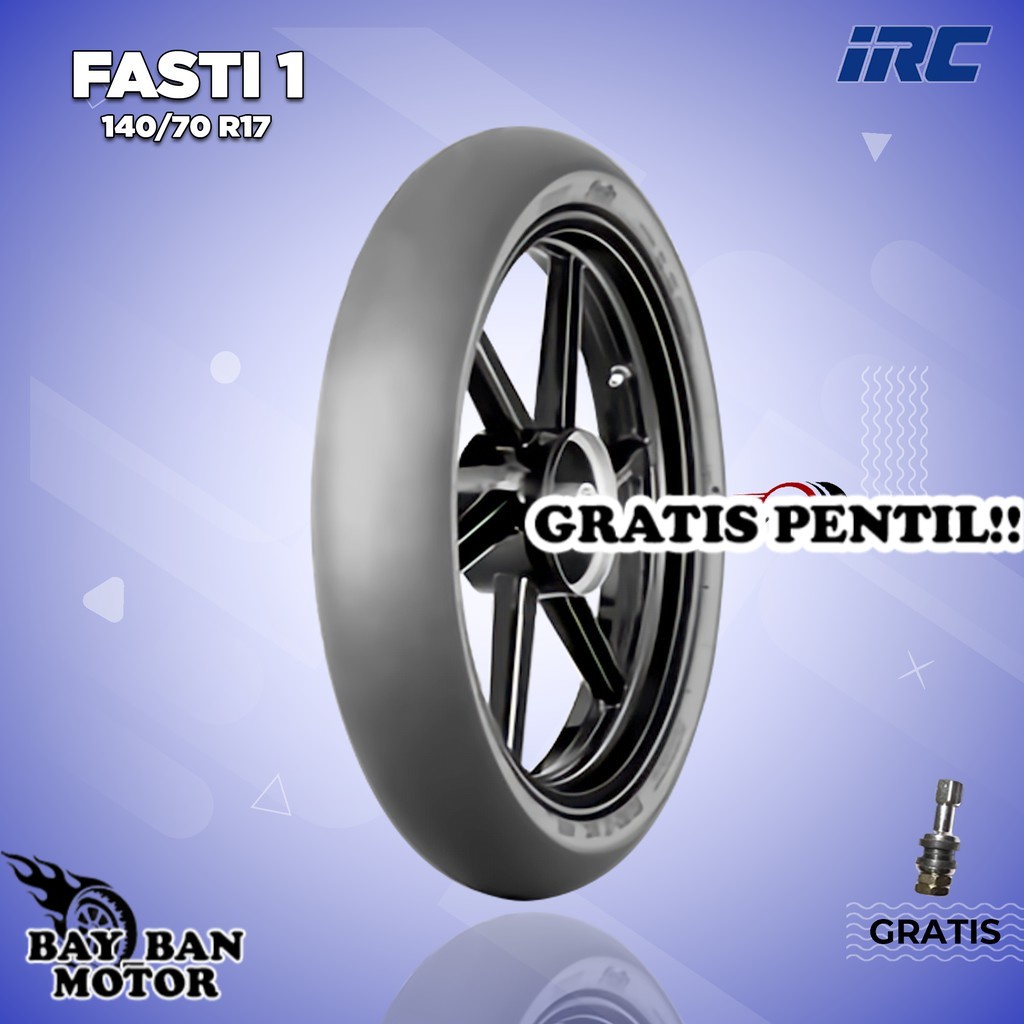 Jual Ban Motor SLICK RACING COMPOUND // IRC FASTI 1 140/70 Ring 17 ...
