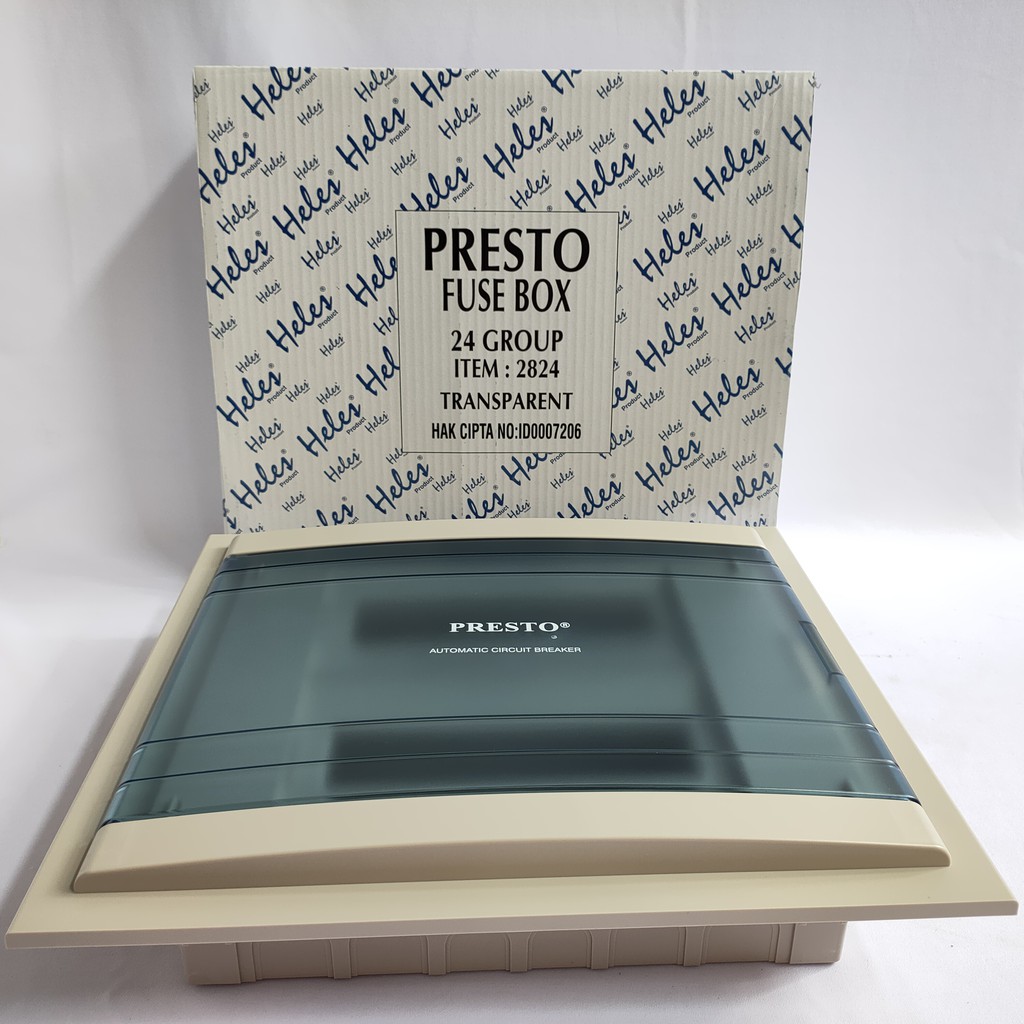 Jual Presto Fuse Box MCB 24 Group InBow - 2824 | Shopee Indonesia