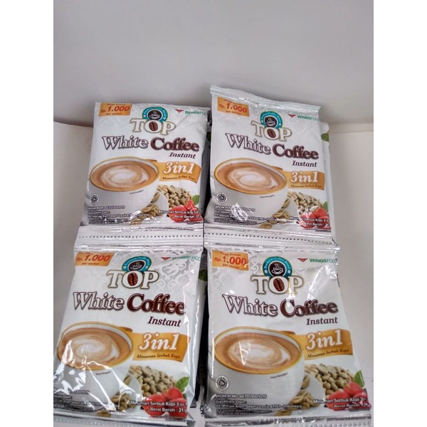 Jual Top White Coffee 12 sachet (1 renteng) | Shopee Indonesia