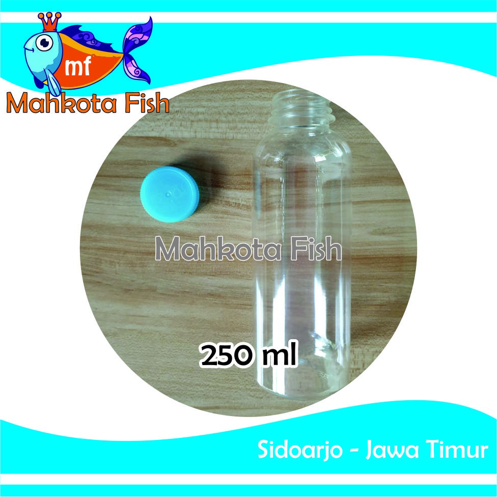 Jual Botol Plastik 250 ml | Botol Repack | Botol Kemasan | Botol Kosong ...