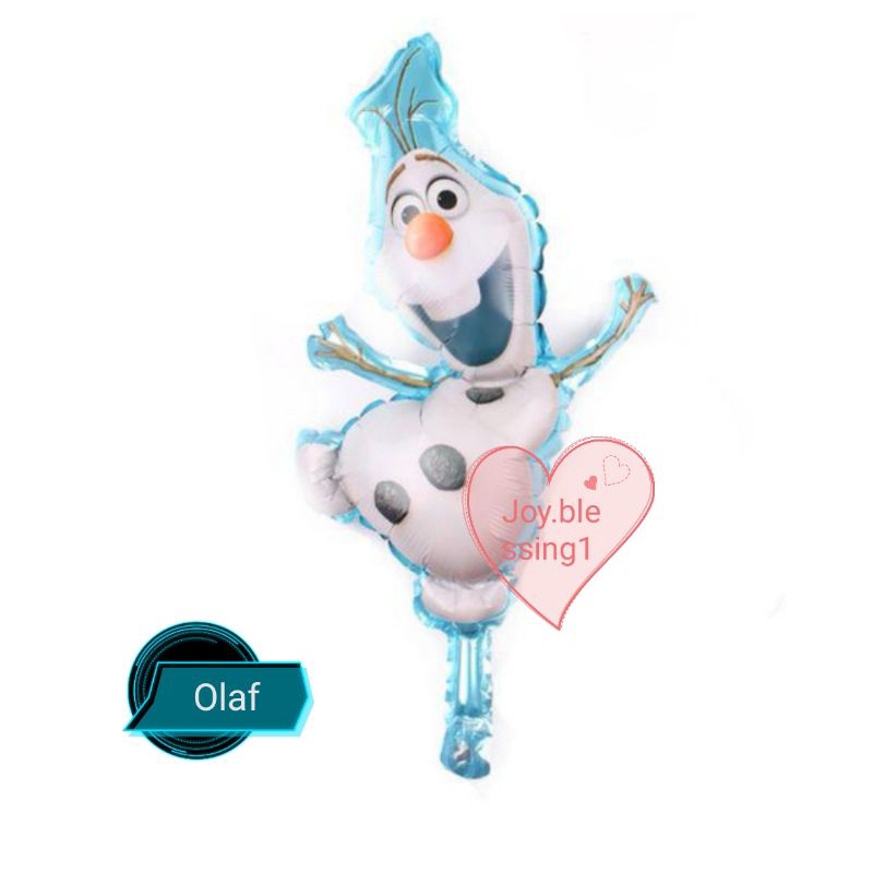 Jual BALON FOIL FROZEN ELSA ANNA OLAF/Banner Frozen/Balon bando frozen ...