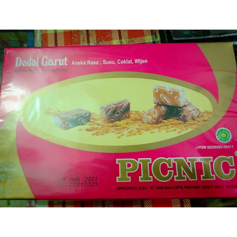 Jual Dodol picnic Classic kekinian 500g juaranya dodol khas Garut yg legendaris | Shopee Indonesia