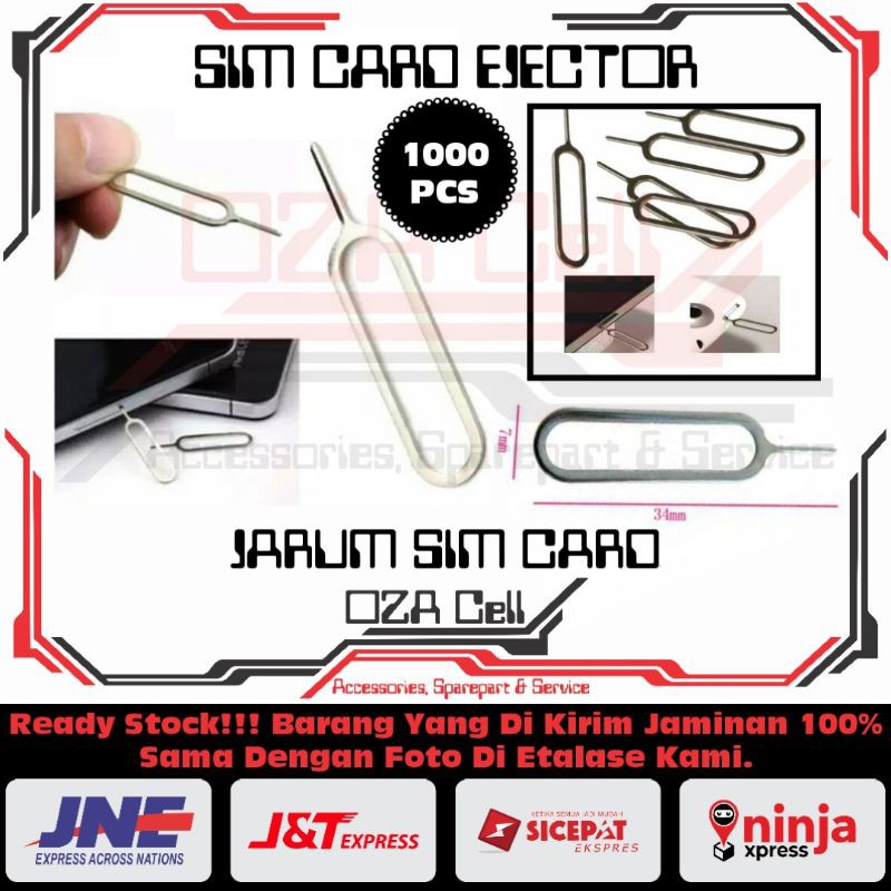 Jual SIM CARD EJECTOR / JARUM PIN TUSUKAN SIM CARD HP / PEMBUKA SIM ...
