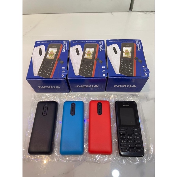 Jual Nokia 108 Fullset Hp Nokia Jadul DUAL SIM | Shopee Indonesia