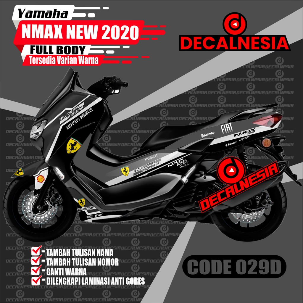 Jual Decal Stiker Nmax New 2021 2022 2023 2024 Full Body Motor Yamaha ...