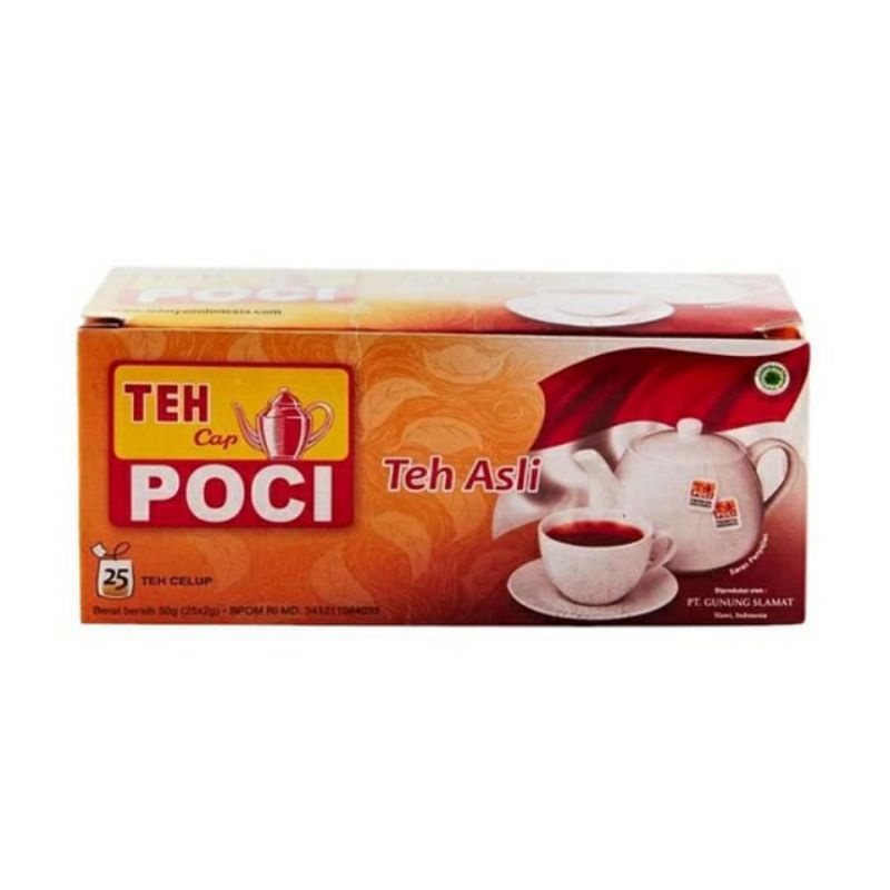 Jual Teh Poci Rasa Vanila 25 x 2gr | Shopee Indonesia