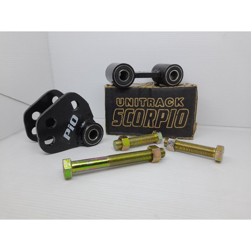 Jual unitrek scorpio 3 lubang plus baut peninggi shock belakang scorpio ...