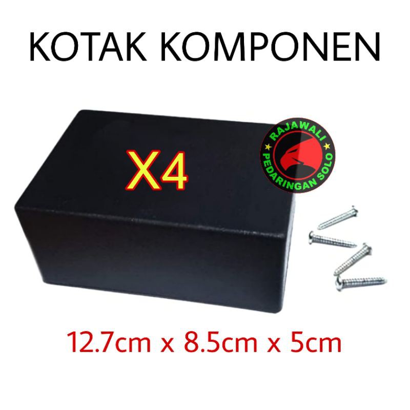 Jual KOTAK X4 BOX KOMPONEN SERBAGUNA KOTAK ADAPTOR | Shopee Indonesia