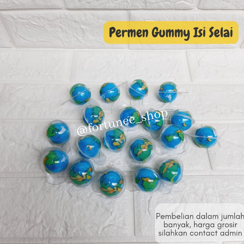 Jual [Ecer] Permen Lunak Bulat / Planet Gummy / Permen Viral Korea ...