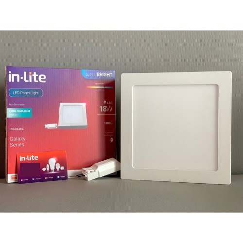 Jual IN LITE LED Panel 18W 18 WATT PERSEGI KOTAK Outbow Ditempel ...