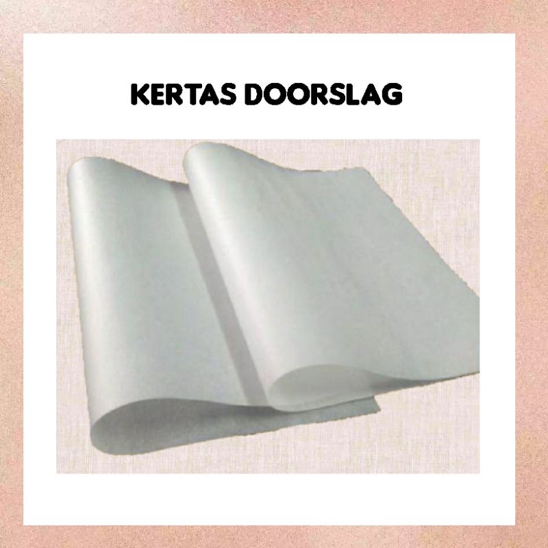 Jual Kertas Doorslag Folio Duslak Kertas Bungkus Sepatu Baju | Shopee ...