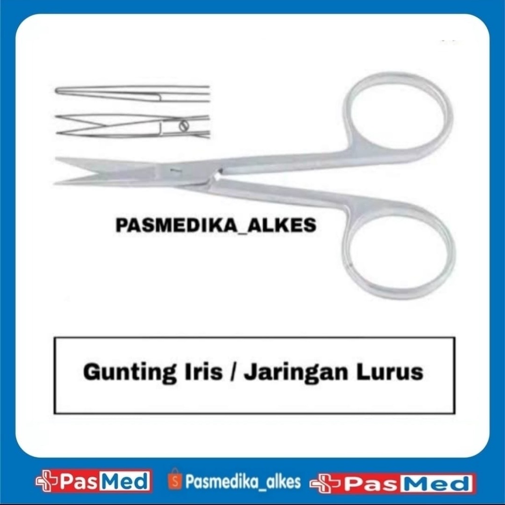 Jual Gunting Jaringan Lurus / Iris Scissor Straight - Gunting Iris ...
