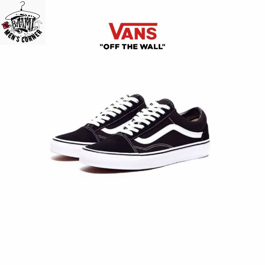 Jual Vans Old Skool Black White Classic Original Shopee Indonesia