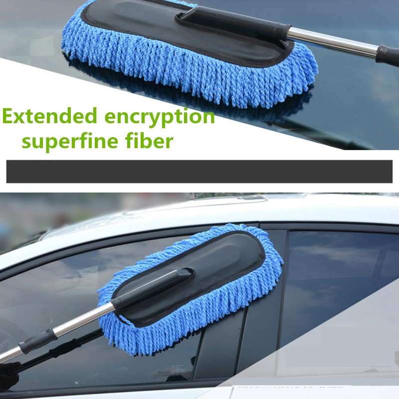 Jual KEMOCENG MOBIL MICROFIBER Car Duster Telescopic Microfiber Dust ...