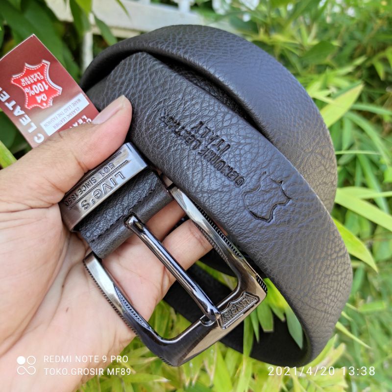 Jual PROMO!!! S10 | Sabuk Kulit Pria Impor Sintetis PREMIUM - Ikat ...