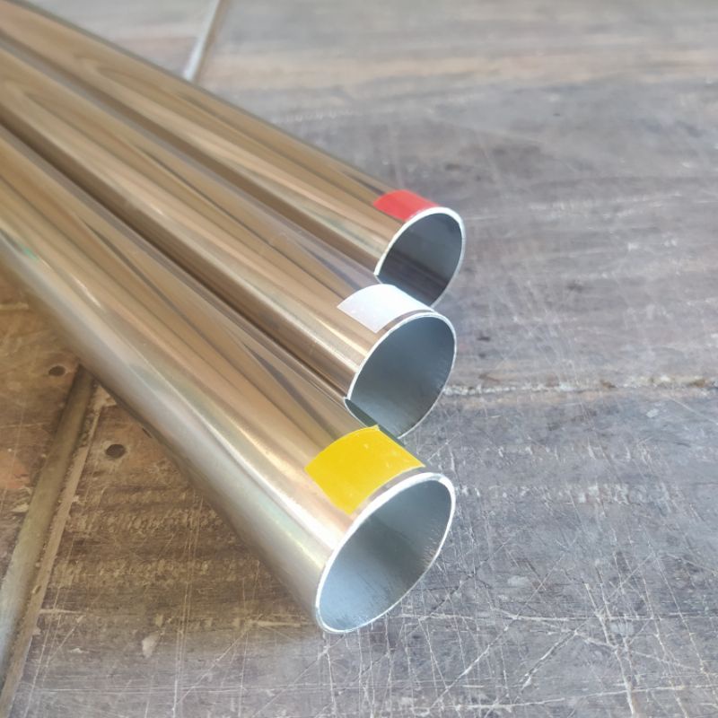 Jual Pipa Bulat Stainless OD 31 mm 11/4 inchi Tebal 0,8 mm, 1 mm, 1,2 ...