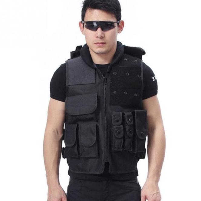 Jual Rompi Militer Airsoft Gun Cs Tactical Vest Combat | Shopee Indonesia