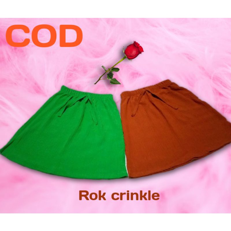 Jual ROK PENDEK CRINKLE UNTUK ANAK USIA 1 SAMAPAI 7 TAHUN | Shopee ...