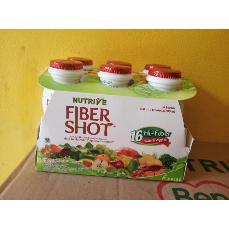 Jual NUTRIVE FIBERSHOT - NUTRIVE FIBER SHOT 6x100ml | Shopee Indonesia