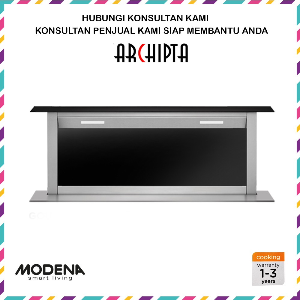 Jual Modena - Tudung Pengisap Asap Dapur DOWNDRAFT Cooker Hood DX 9943 ...