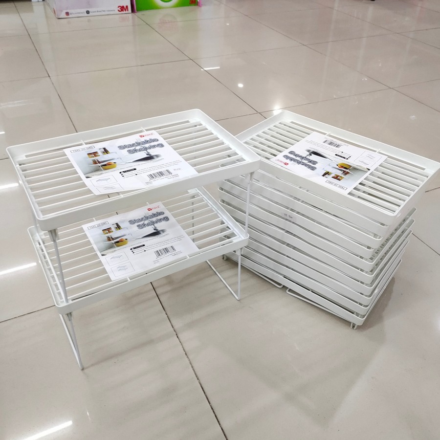 Jual Rak dapur mini serbaguna viera stackable shelving tms 20-040 ...