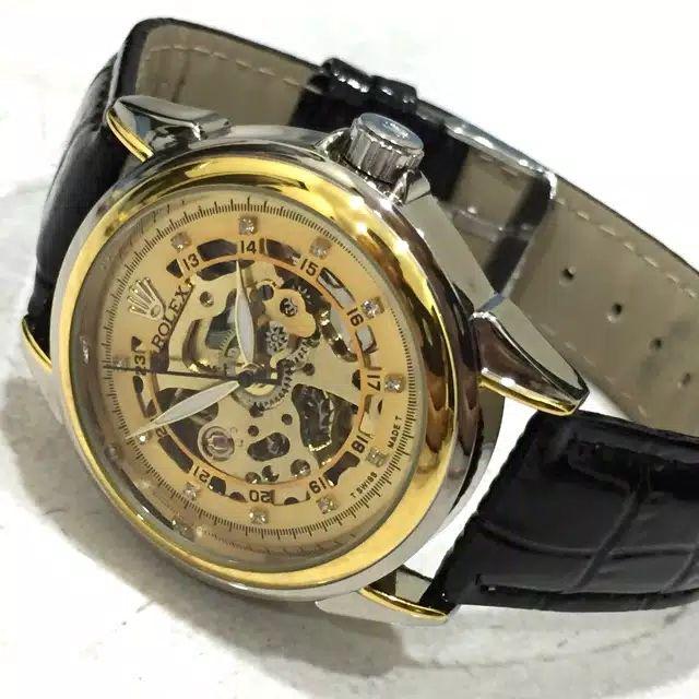 Jual Jam Tangan | Skeleton | Kulit | Classic Otomatis tanpa baterai ...