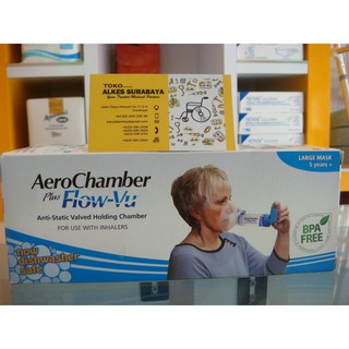 Jual Trudell Aero Chamber Plus Flow-Vu (Large) | Shopee Indonesia