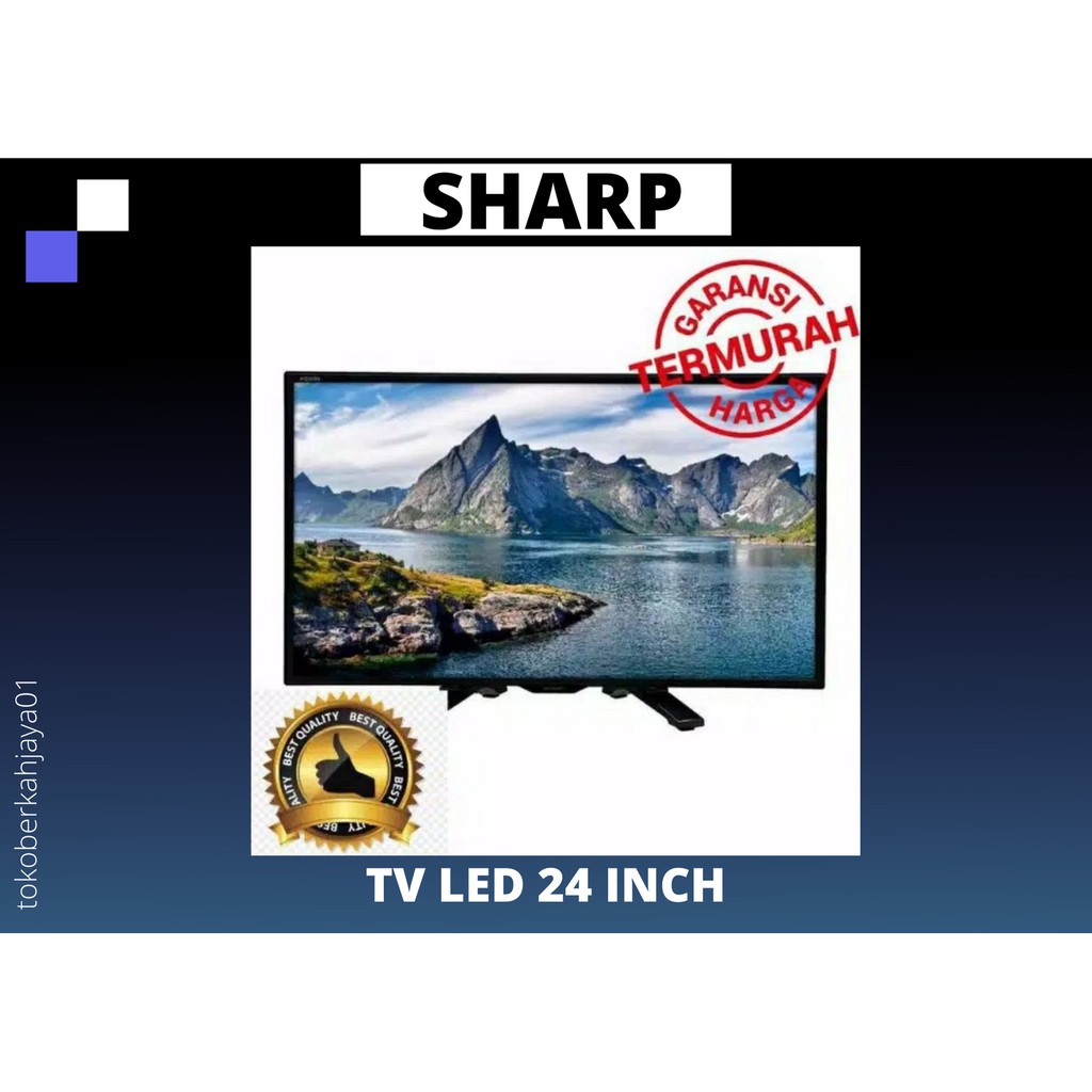 Jual TV LED SHARP 24 INCH | Shopee Indonesia