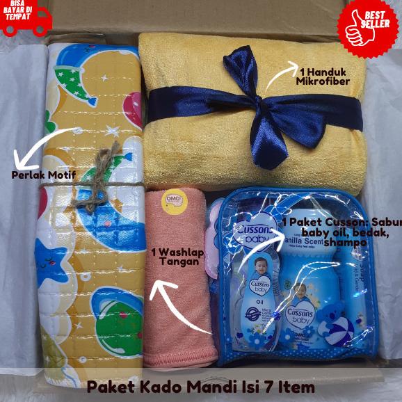 Jual Promo Awal tahun Paket Kado Perlengkapan Mandi Eksklusif Bayi Baru ...