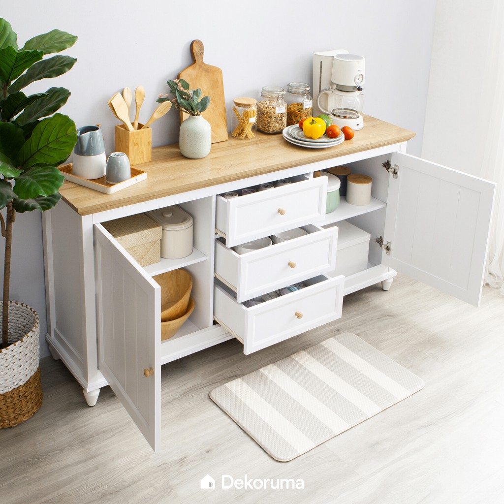 Jual Dekoruma Kanou Lemari Kabinet Dapur Bawah - Kitchen Buffet Cabinet ...