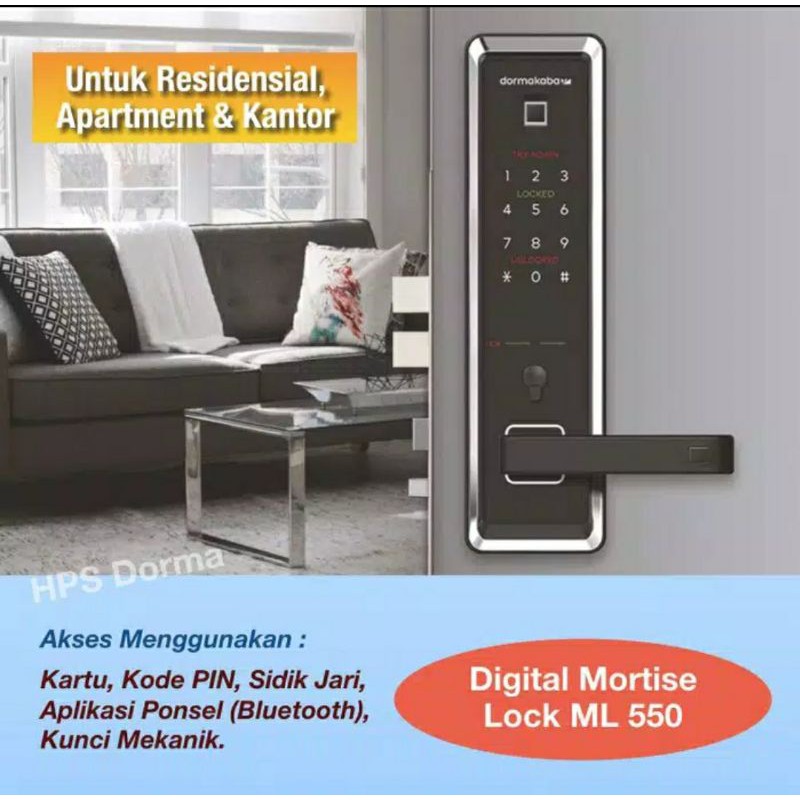 Jual smart lock door(double lock isi 2) | Shopee Indonesia