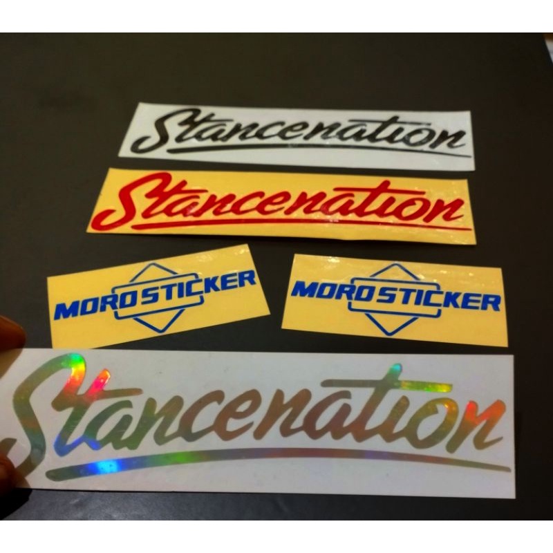 Jual STICKER STANCENATION CUTTING STICKER CUTTING | Shopee Indonesia