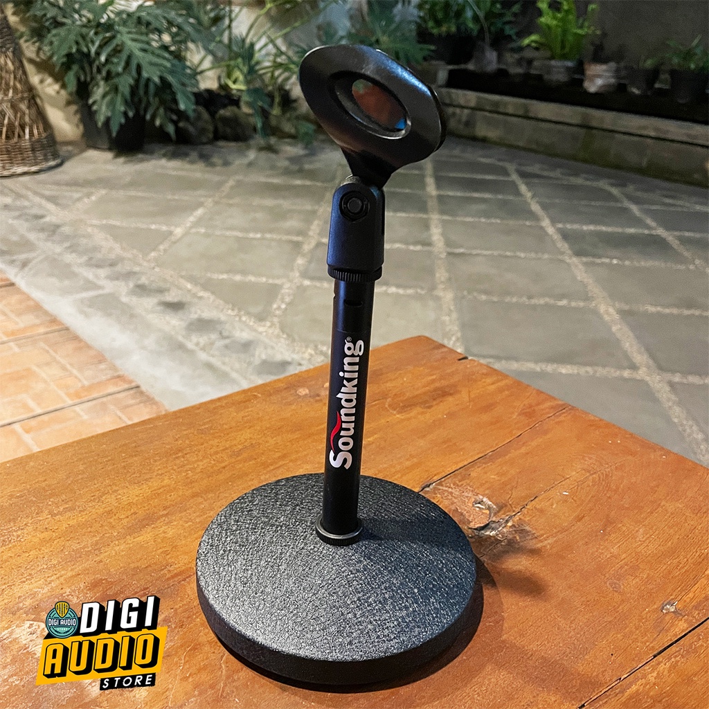 Jual Stand Mic Meja Soundking - Tiang Microphone Model Bulat Bisa Untuk ...
