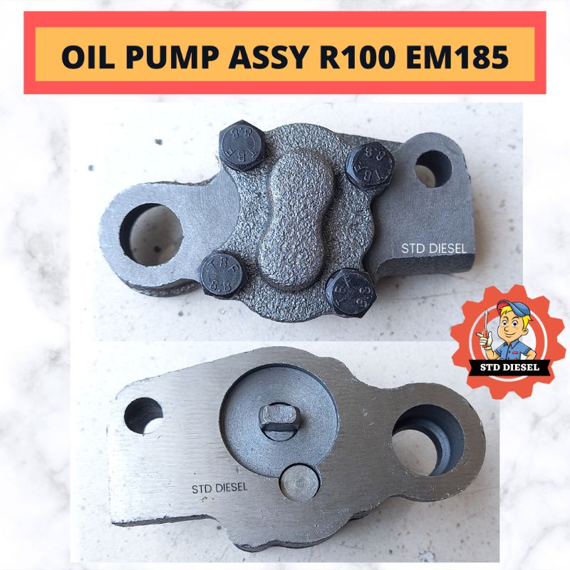 Jual OLI PUMP R100 EM185 R185 POMPA OLI KOMPLIT MESIN TRAKTORDIESEL ...
