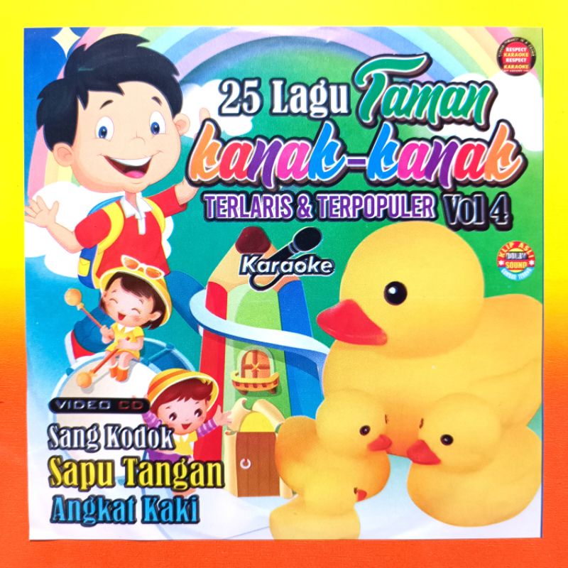 Jual KASET VCD MUSIK 25 LAGU ANAK ANAK VOLUME 4 TERLARIS DAN TERPOPULER. | Shopee Indonesia