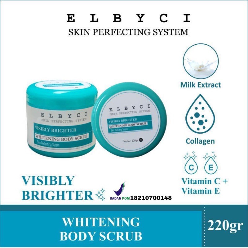 Jual ELBYCI BODY SCRUB (NEW PACK) | Shopee Indonesia