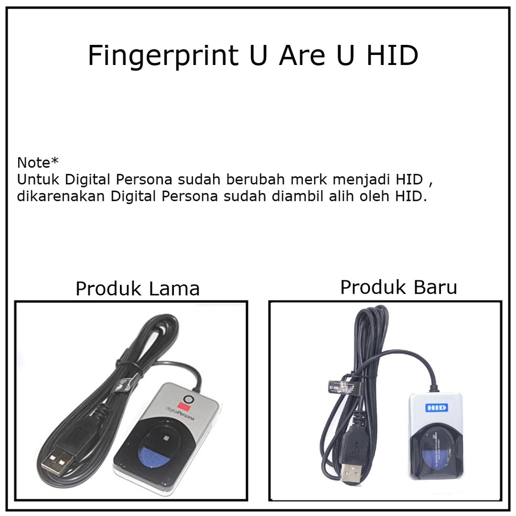 Jual NEW Fingerprint uru u are u 4500 Digital Persona Pesona | Shopee ...