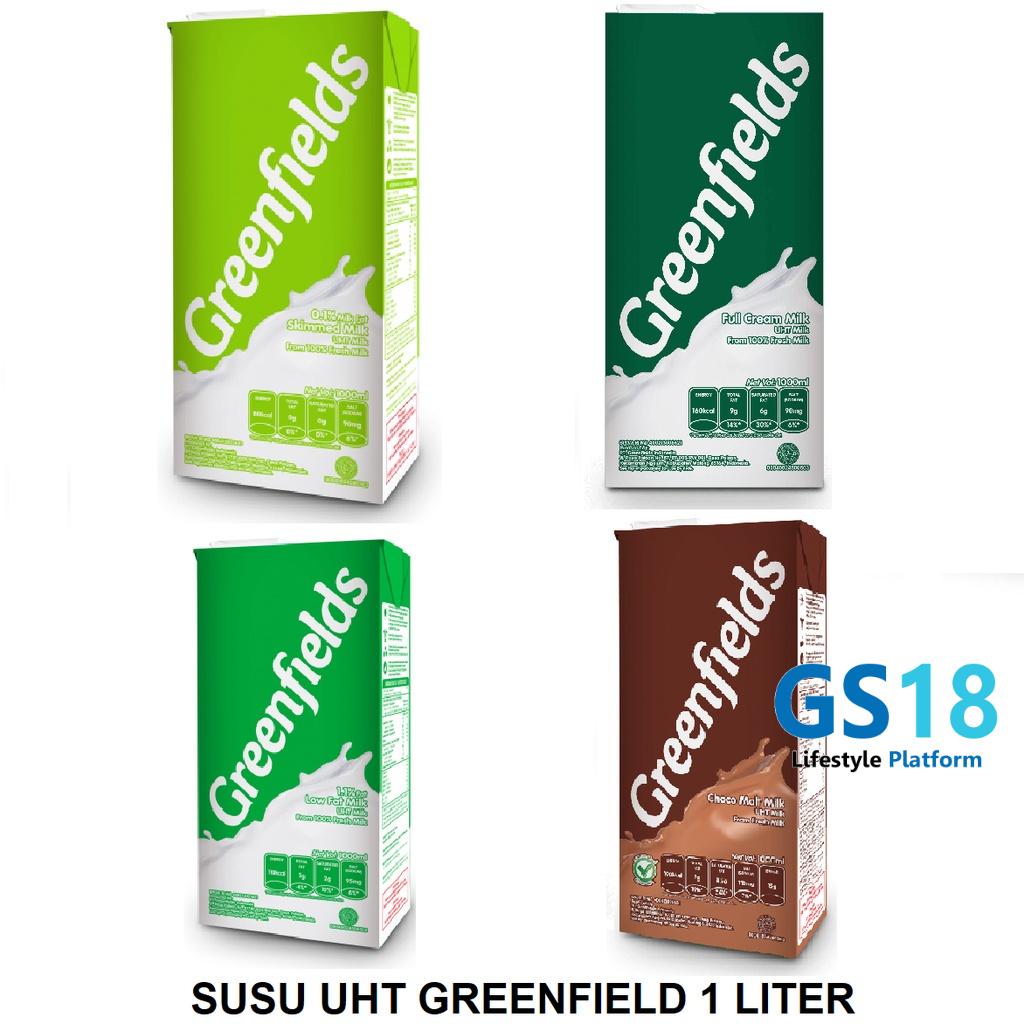 Jual GREENFIELDS UHT MILK 1000ml | Shopee Indonesia
