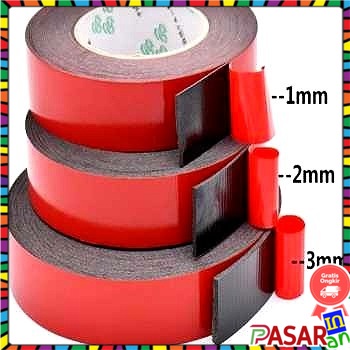 Jual ⭐3M Double Tape Busa Foam Anti Air 10 Meter / Doble Tape Dobel Tip ...