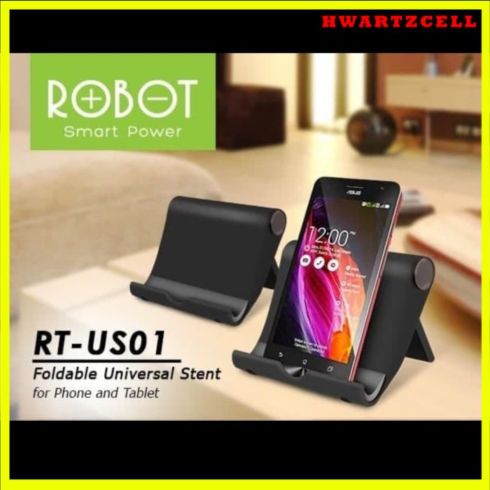 Jual Stand Holder Handphone HP tablet ipad Robot US01 original | Shopee ...
