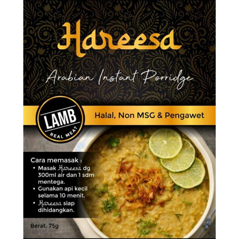 Jual bubur arab Harisa instant | Shopee Indonesia
