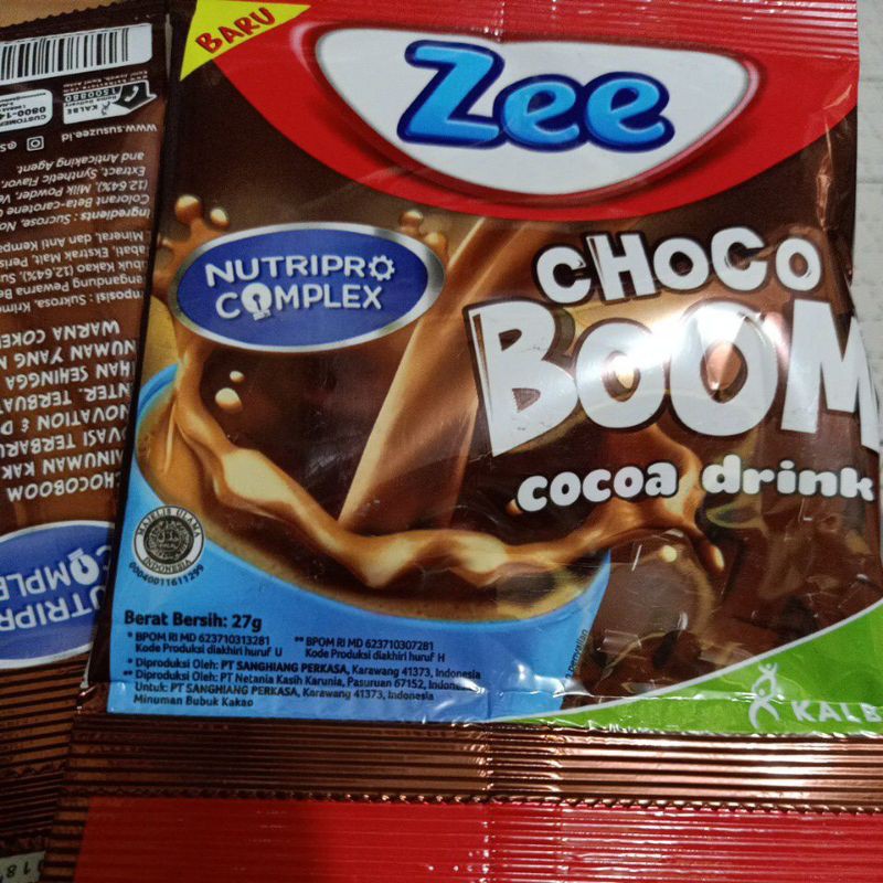 Jual ZEE CHOCO BOOM 27GR (1 renceng isi 10 pcs) | Shopee Indonesia