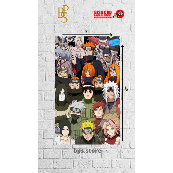 Jual POSTER HIASAN DINDING NARUTO - POSTER NARUTO - FOTO NARUTO ...